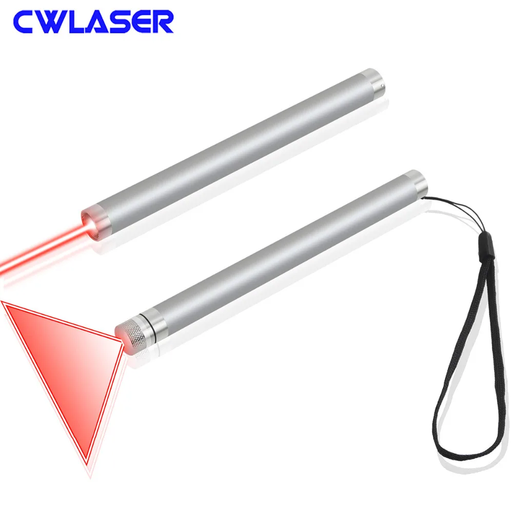CWLASER 2 in 1 650nm Line Beam Red Laser Pointer Pen with Hand Free ...