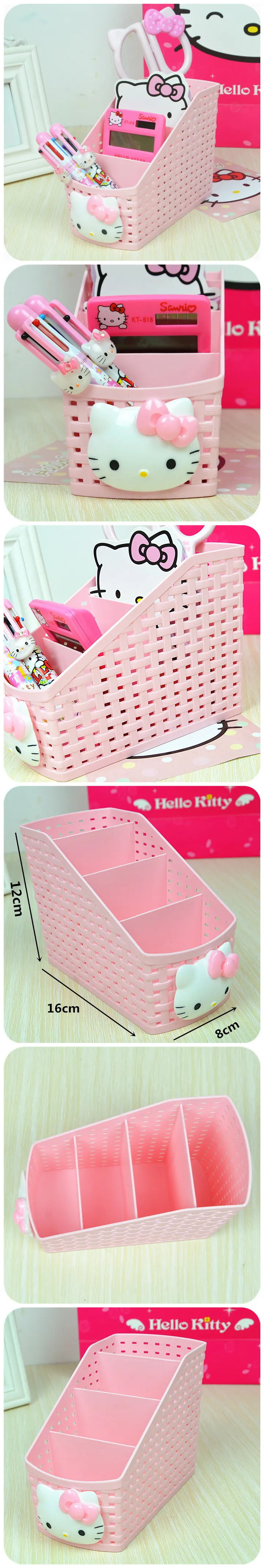 Hello Kitty Cosmetics Multi-Purpose Storage Box - KawaiiMerch.com