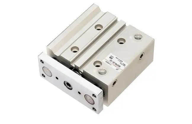 Free Shipping Mgpm20-30 Double Action Pneumatic Cylinder Compact Guide Slide Bearing Smc Type ...