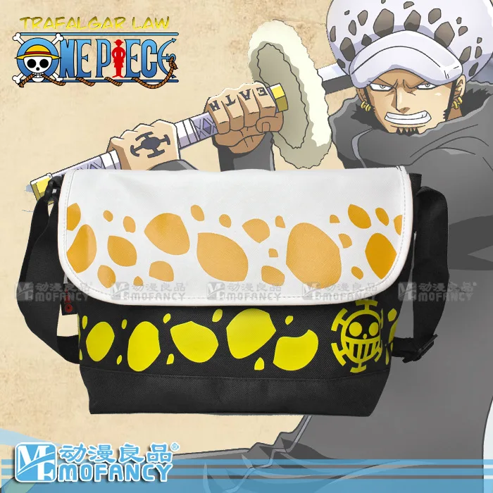 2015 Anime Japanese One Piece theme Law Cartoon unisex school bags ...