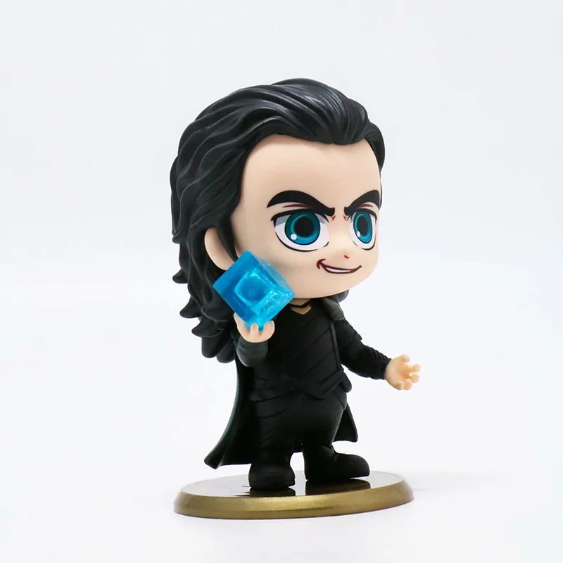 Avengers 3 Inifity War Loki Mini Action Figure 1/10 scale Bobble Head ...