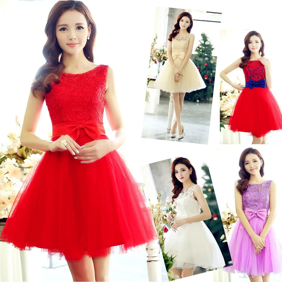 Princess Graduation Dresses 2015 double shoulder short design special ...