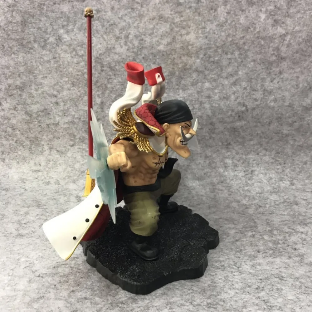 One Piece Anime White Beard PVC Action Figure Toys Diorama One Piece ...
