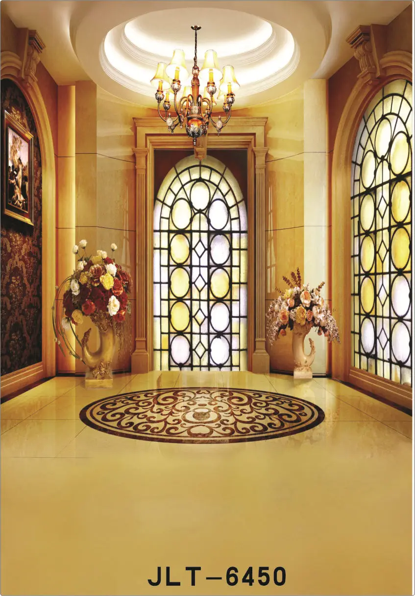 Vinyl-Photography-Backgrounds-for-Photo-Shoots-Indoor-Hall-French-Door ...