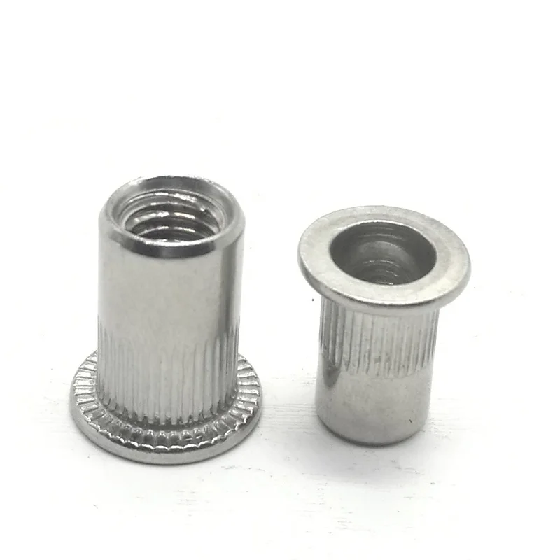 20pcs 10pcs 304 Stainless Steel Carbon Steel Aluminum Flat Head Blind ...