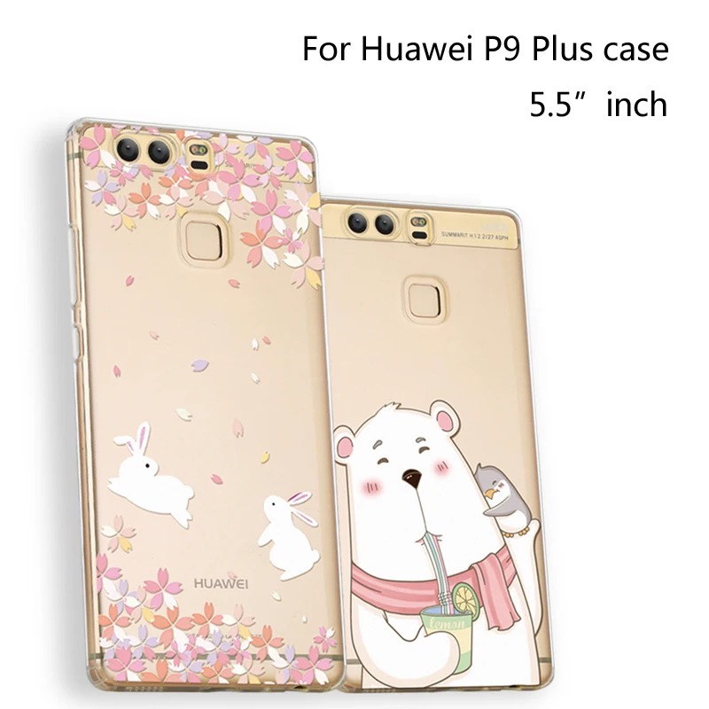 Svviite For Huawei P9 Plus Case Cover Vpower Luxury 3D Relief Cartoon ...