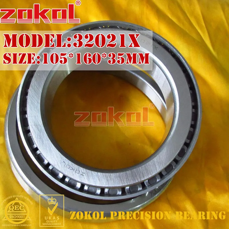ZOKOL-32021-X-bearing-32021X-2007121E-Tapered-Roller-Bearing-105-160 ...