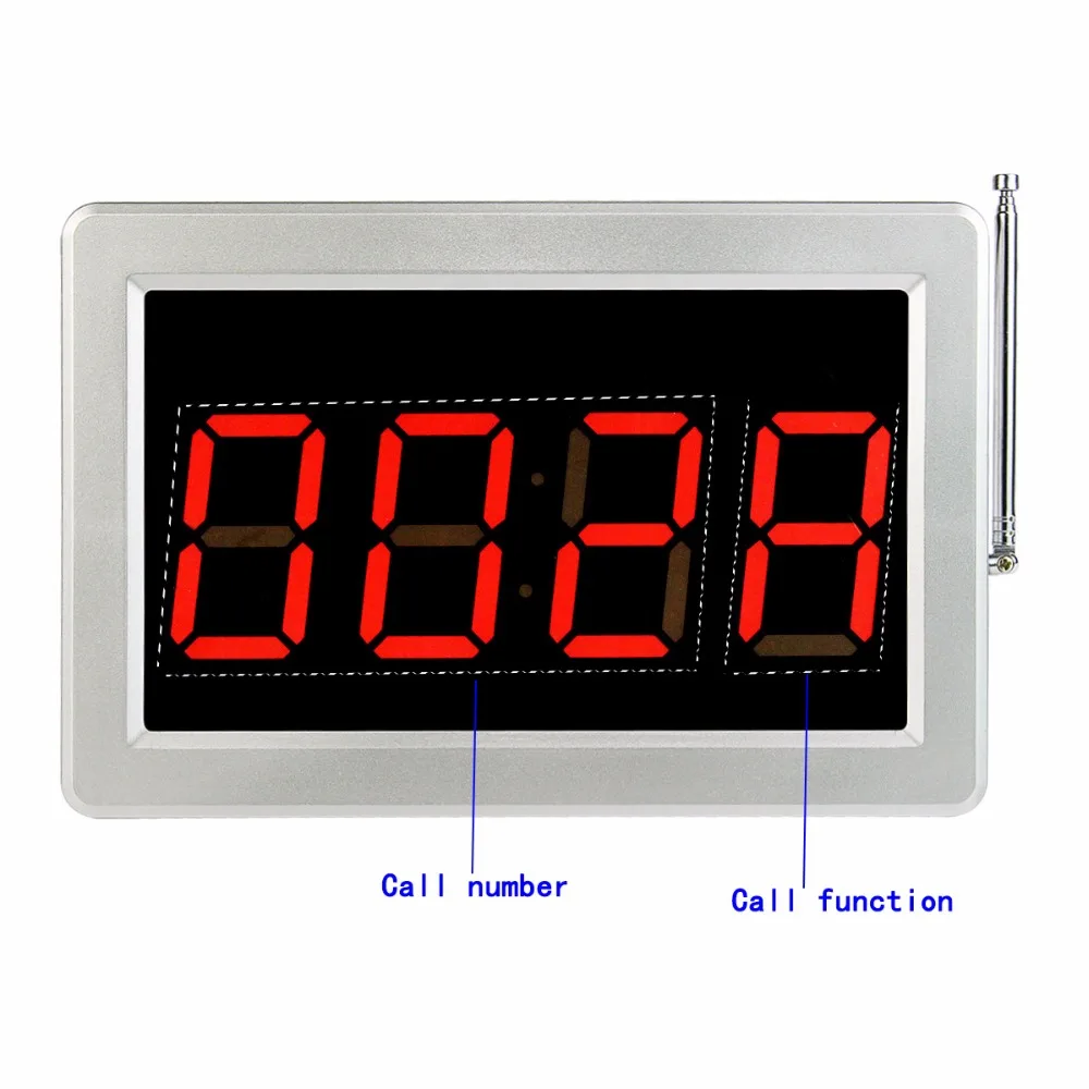 Retekess Wireless Waiter System Restaurant Pager Voice Broadcast Host ...