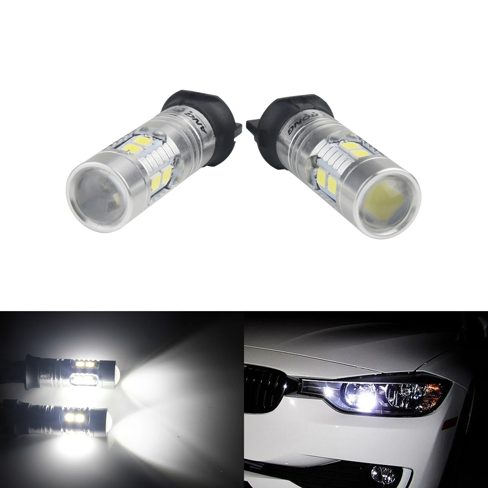 ANGRONG-2-x-SMD-10-LED-High-Power-PW24W-PWY24W-DRL-Daytime-Running ...