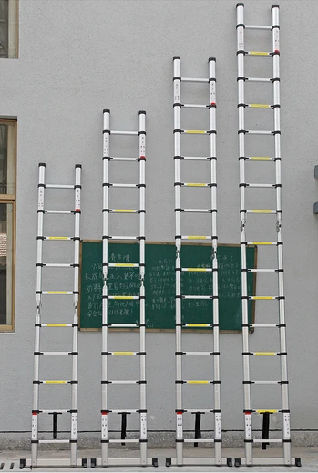 Portable retractable Ladders Multipurpose Straight Ladder Telescopic ...