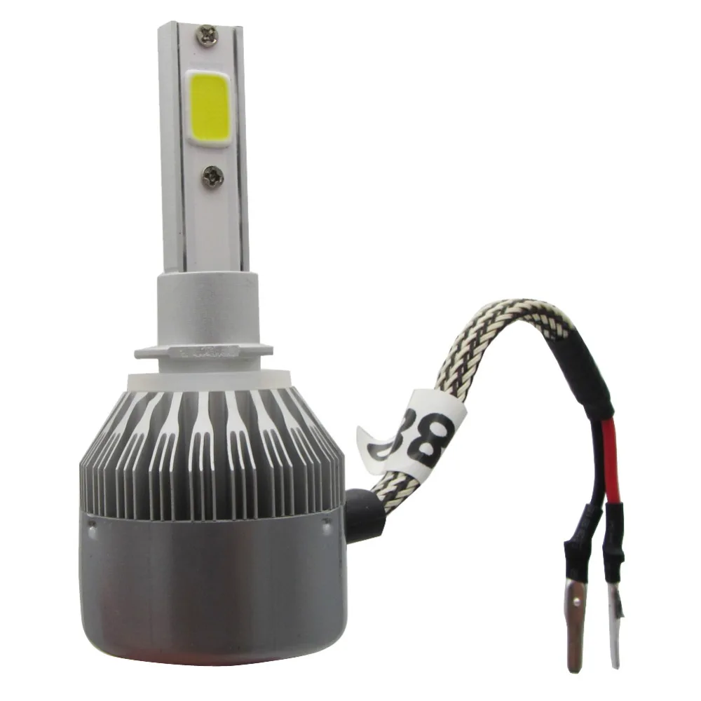H27/880/881 Led Headlight 55W Autos Car Led Headlamp Bulb Kit White ...