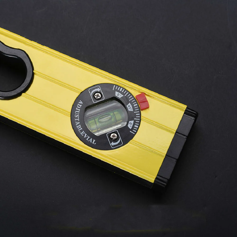 High Precision 360 Degree Rotating Aluminum Alloy Bubble Level Ruler ...