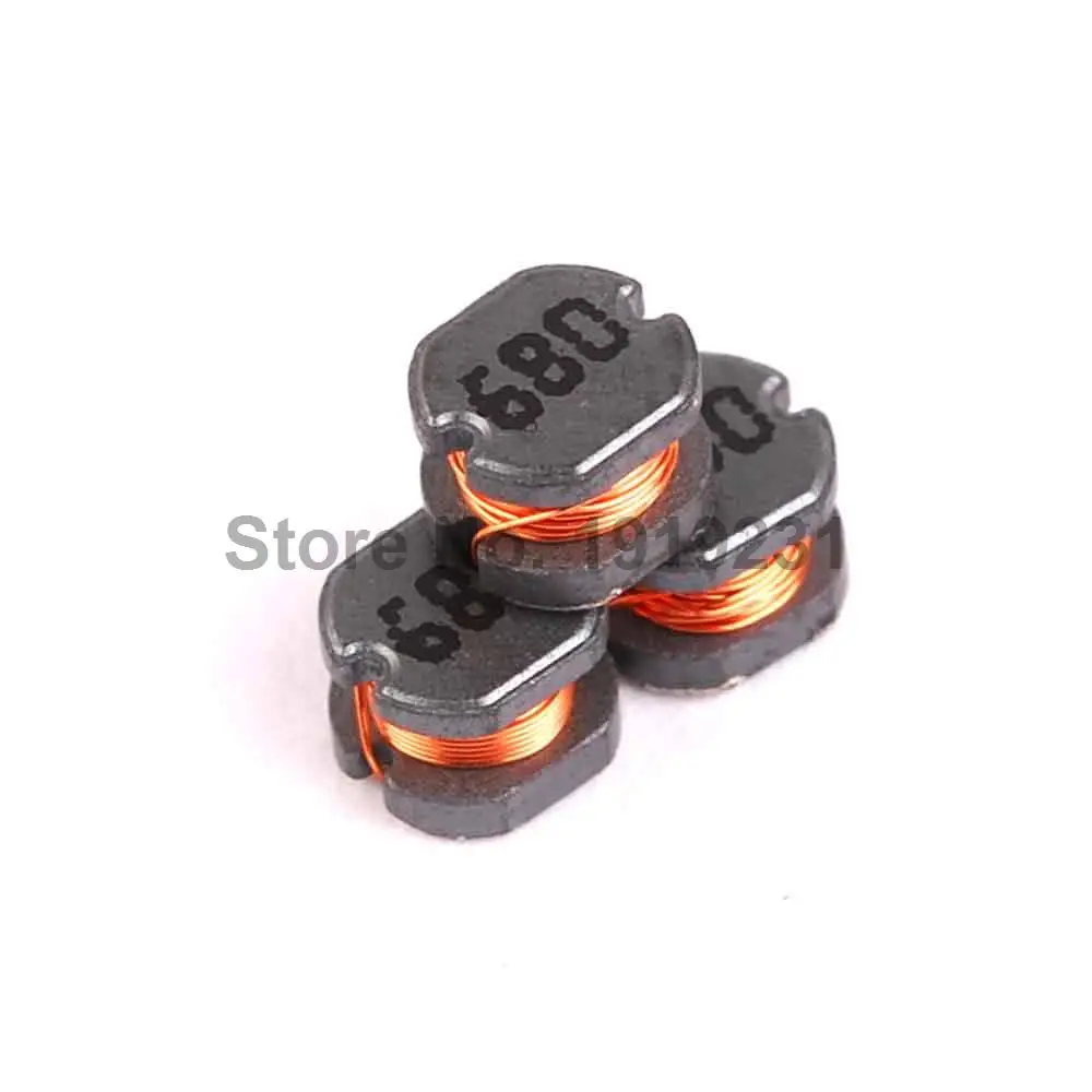 50pcs Cd43 68uh(680) Smd Power Inductor 4*4*3mm - Inductors - AliExpress