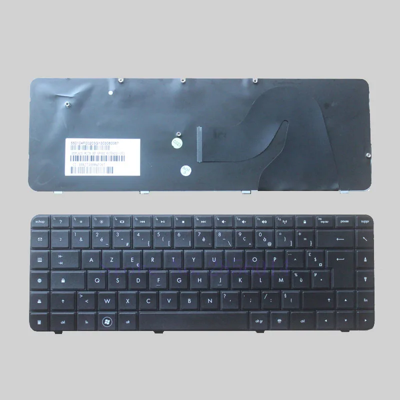 NEW French Laptop Keyboard for HP Compaq Presario CQ56 G56 CQ62 G62 AX6 ...