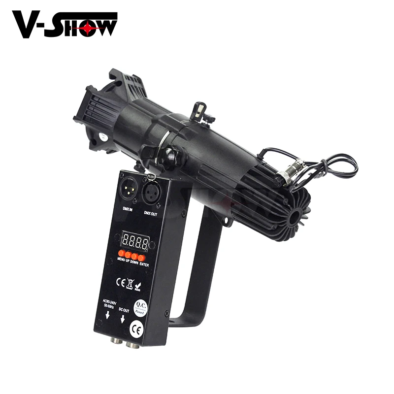 1pc 20W Mini Led Profile Spot Light Warm White Dmx And Remote Control ...