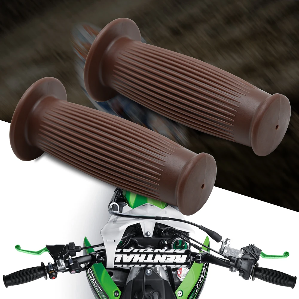 Motorcycle hand grips 1 pair 25mm 28mm handle bar grips for Kawasaki ...