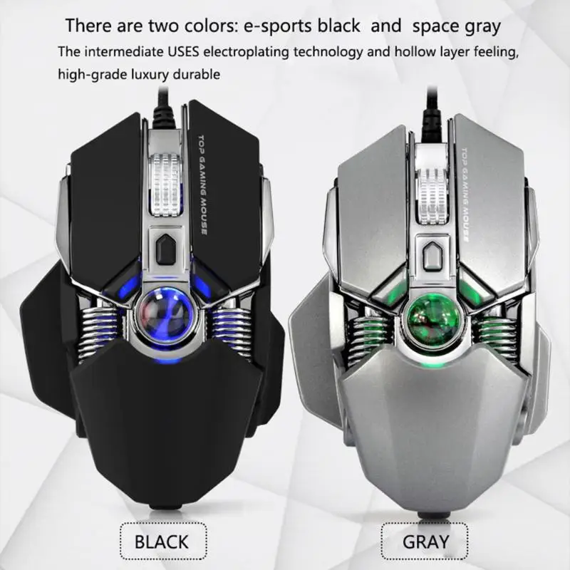 redhamishsquare: Get Cheap-VODOOL G4 RGB Gaming Mouse USB Wired 9 ...