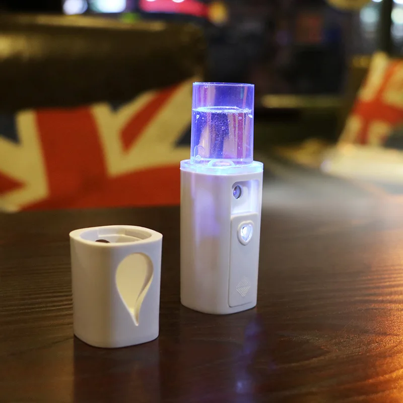 Portable Ion Nano Mist Face Inhaler Electric Facial Mist Cold Spray ...