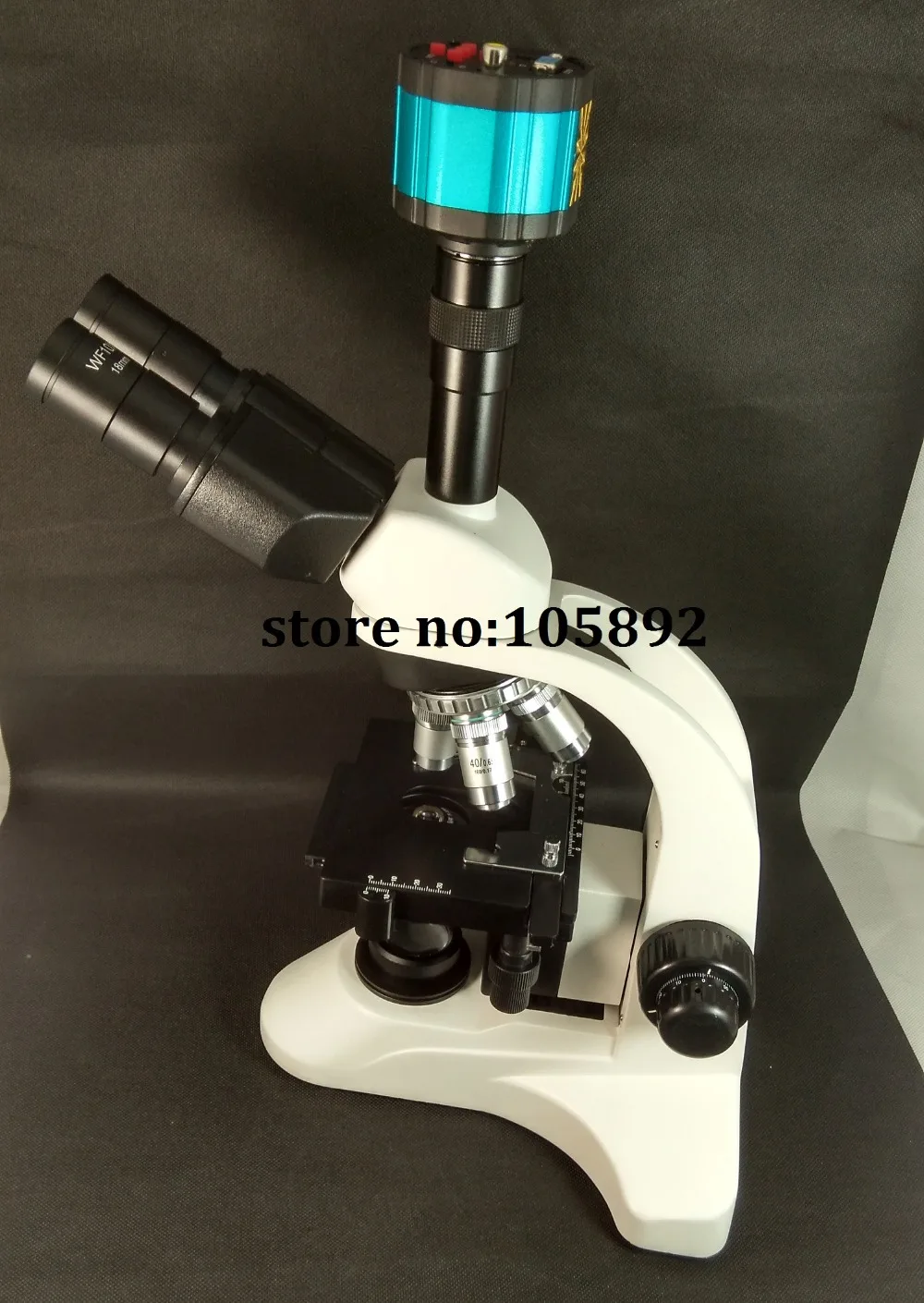 Free-shipping-40-1600X-Professional-Trinocular-Biological-Microscope ...