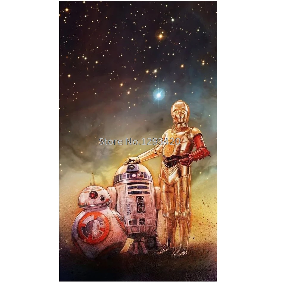 diy Diamond Painting star wars Diamond Mosaic Cross Stitch Kit 5D ...