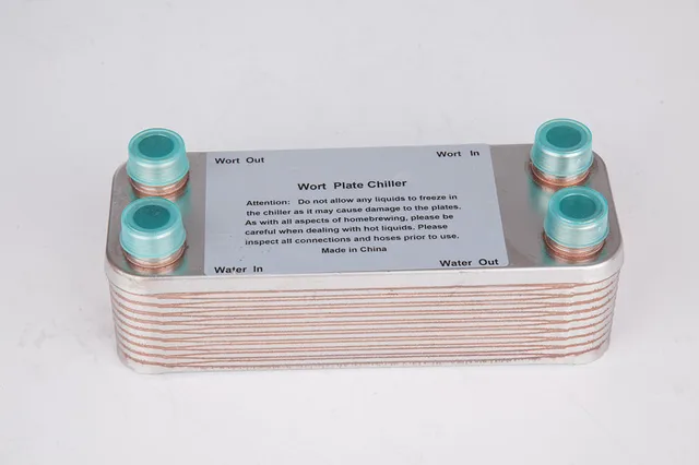 1/2-Npt Thread-Plate-Heat-Exchanger Homebrew Garden-Hose Stainless ...