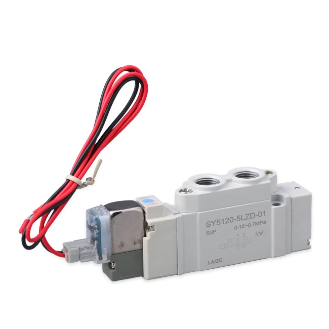 Smc Type Solenoid Valve Sy3120-5lzd-m5/sy5120-4lzd-01/sy7120-3lzd-02 - Valves - AliExpress