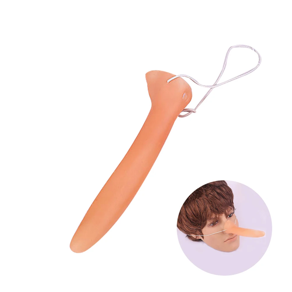 NICEXMAS-Latex-Long-Nose-Long-Wooden-Nose-Props-Children-S-Toys-For ...