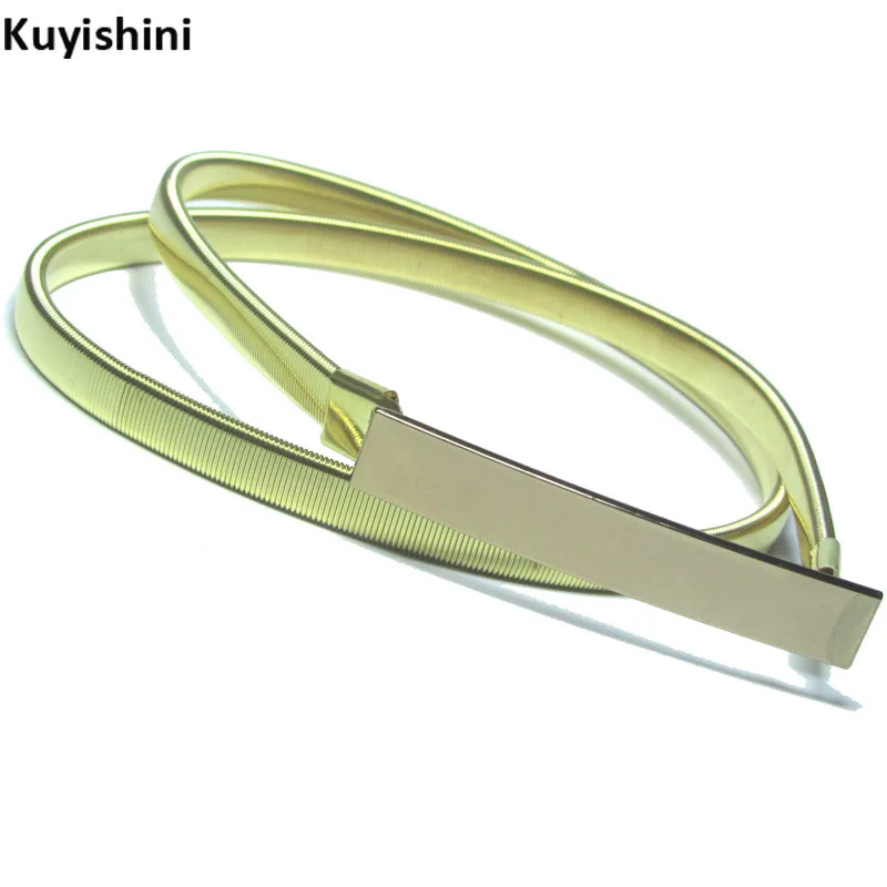 Silver Stretch Belts For Women | semashow.com