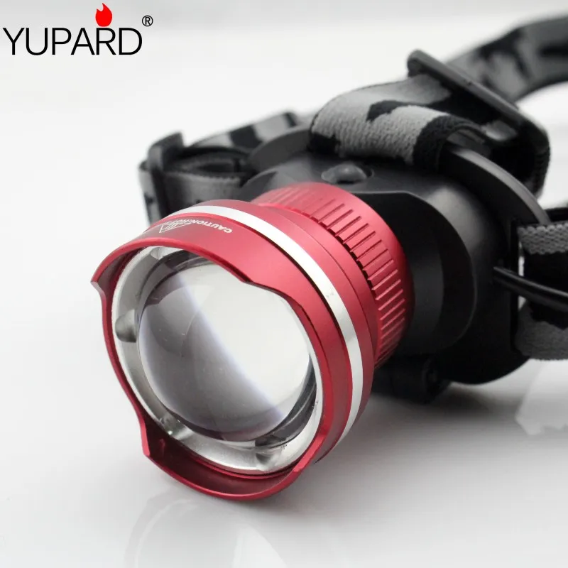 Yupard Xml Xm-l2 Led T6 Led Waterproof Zoom Headlight Focus Front Light ...