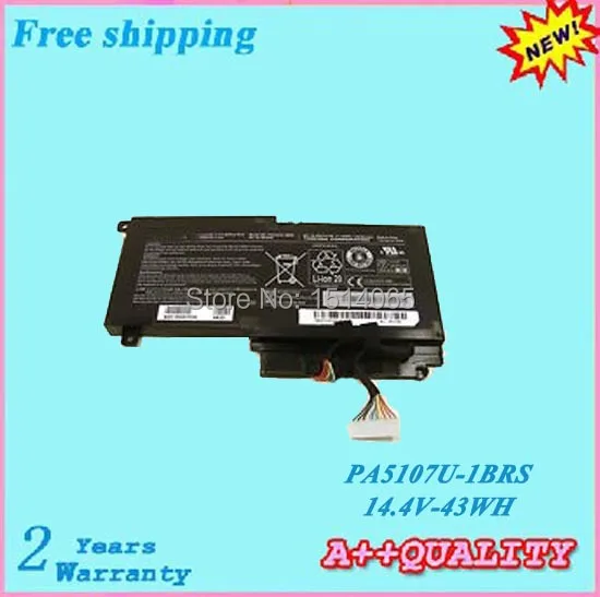 14.4v 43WH PA5107U PA5107U 1BRS Original Laptop battery For Toshiba ...