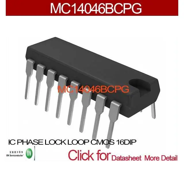MC14046BCPG ic 위상 고정 루프 cmos 16dip MC14046BC 반도체 14046 MC14046 14046B MC1404 14046BC ...