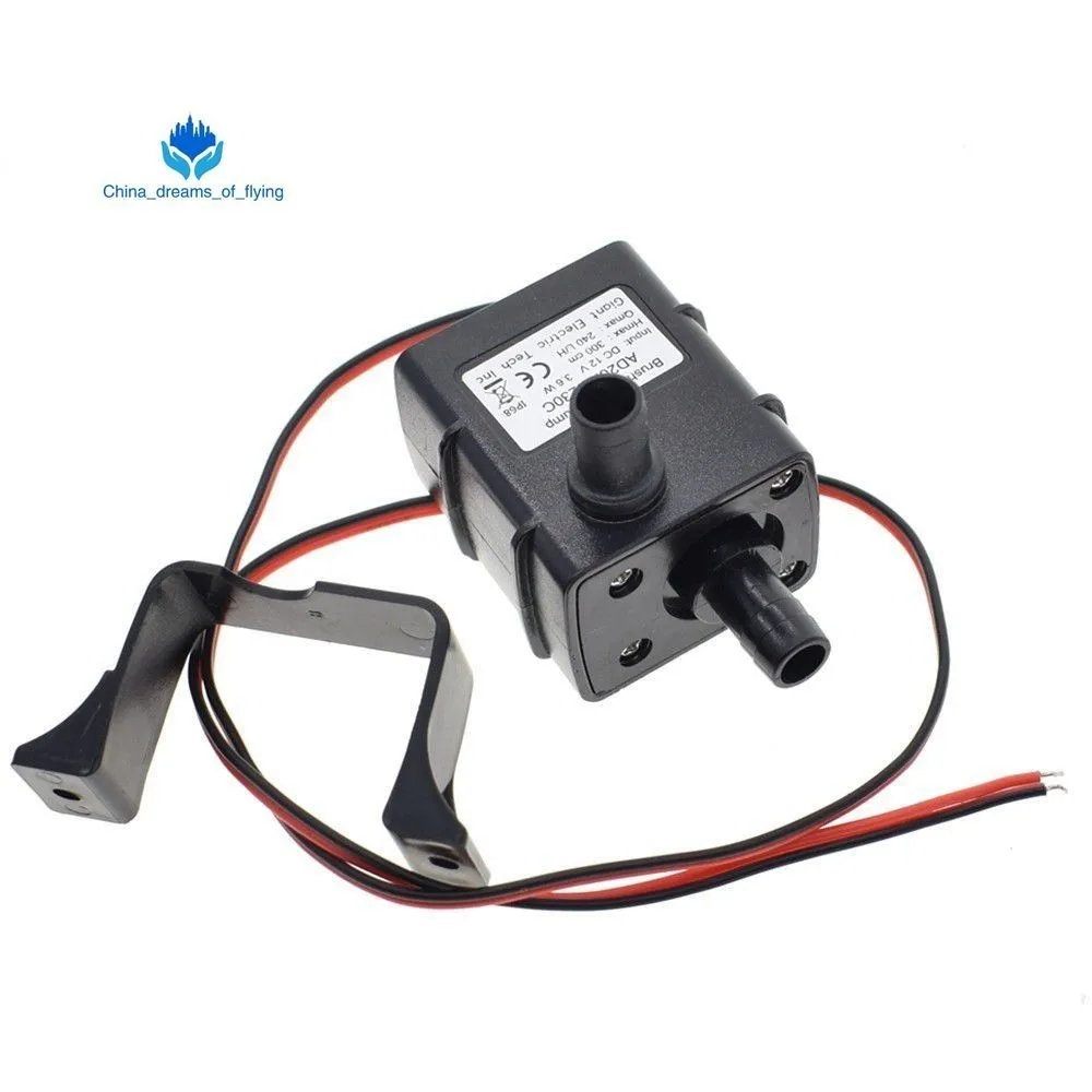 New Mini DC12V 3m 240L/H Brushless Motor Submersible Water Pump Home ...