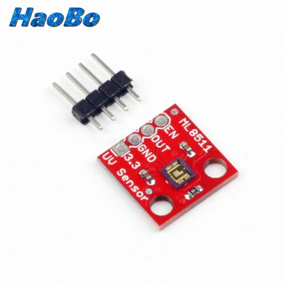 2pcs Ml8511 Ultraviolet Detection Module Uv Sensor Breakout Uv Ray Test
