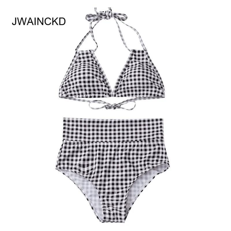 Women Bikini Set Swimwear Push Up Padded Lattice Bandage Bra Swimsuit ...