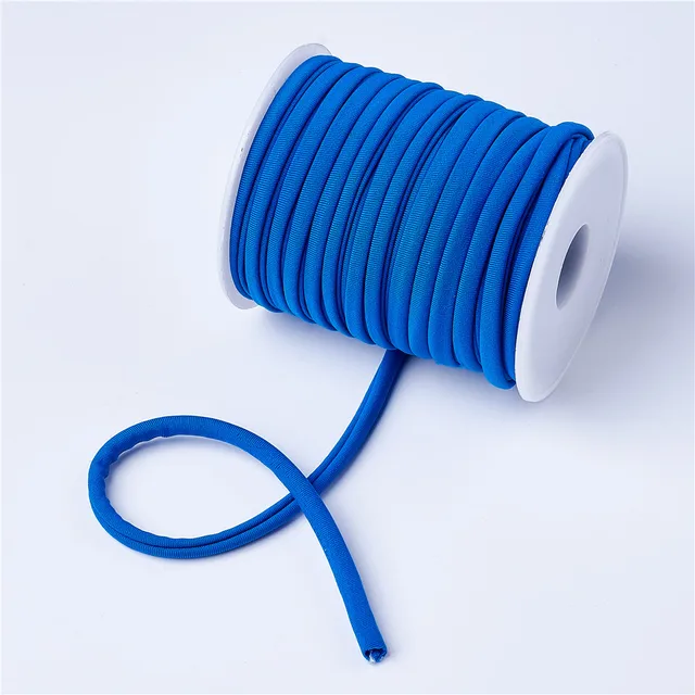 Polyester Cord 5 Mm 20m Roll Nylon Elastic Stretch Cord - 5x3mm Beading ...