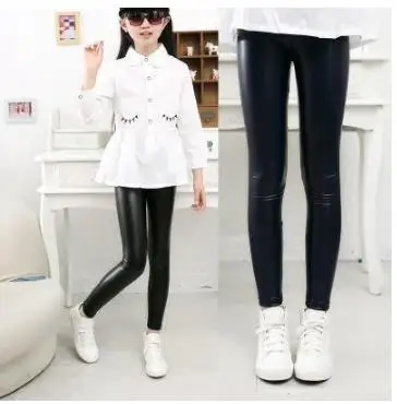 Spring-New-Children-s-Clothing-Baby-Girls-PU-Leather-Pants-Leather ...