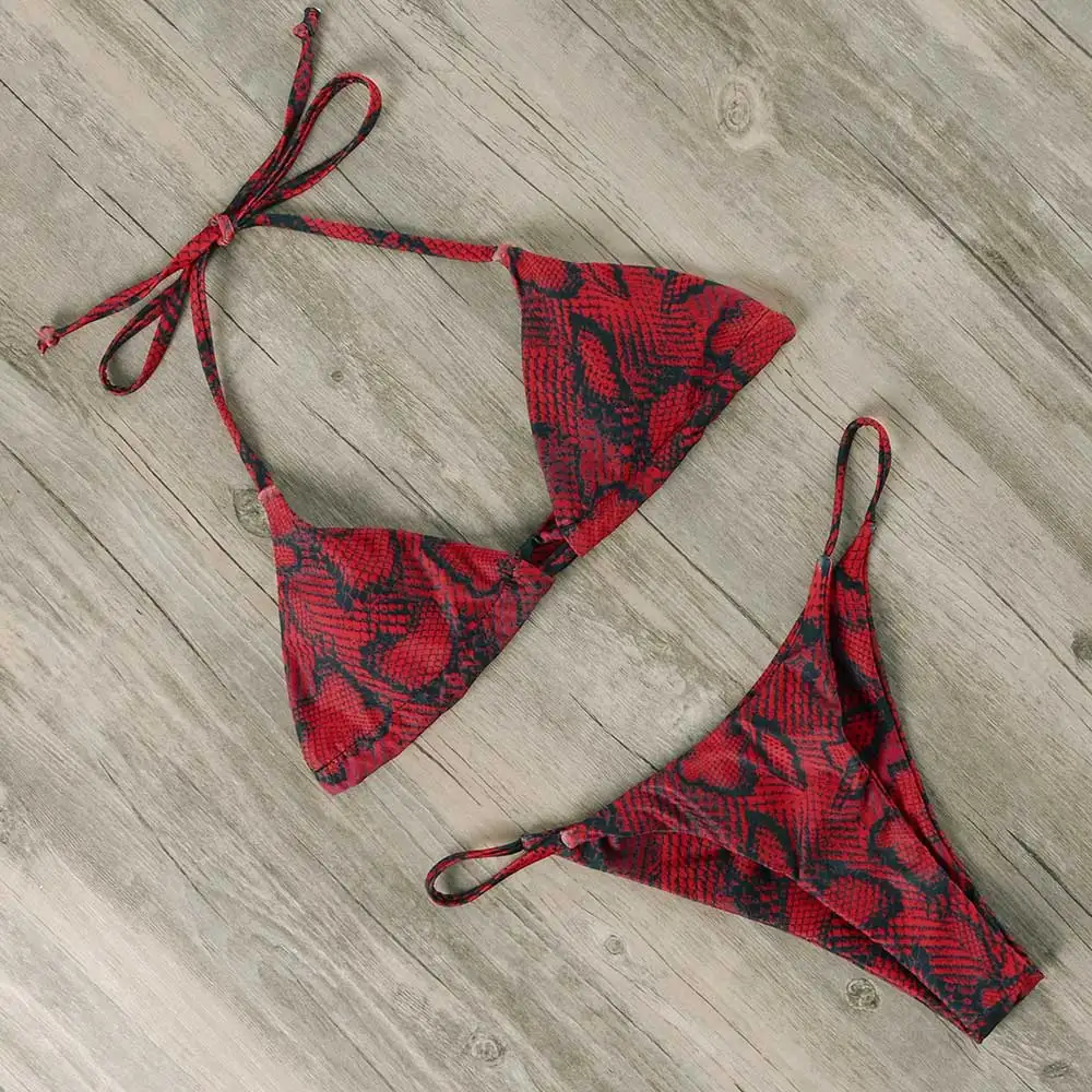 Rxrxcoco Mini Bikini Set Micro Swimsuit Women Push Up Bikini 2019 Sexy