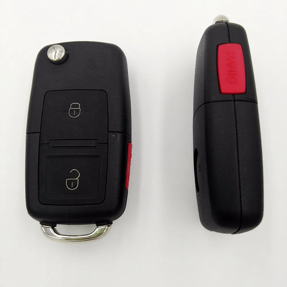 Replacement Flip Key Shell For VW Golf 4 5 6 Passat B5 B6 Polo Bora ...