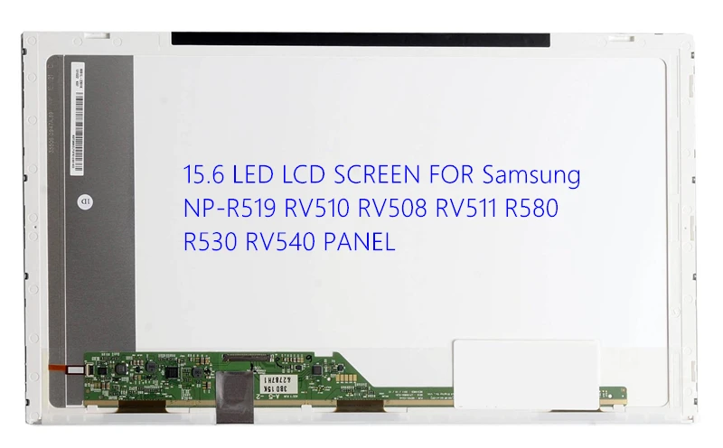 15.6 LED LCD SCREEN FOR Samsung NP R519 RV510 RV508 RV511 R580 R530 ...