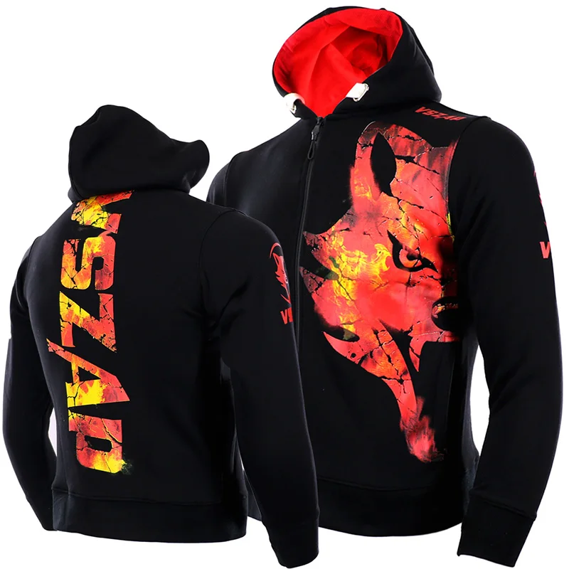Men's Hoodie Jacket MMA Long Sleeve Fight VSZAP Genuine mma Fighting ...