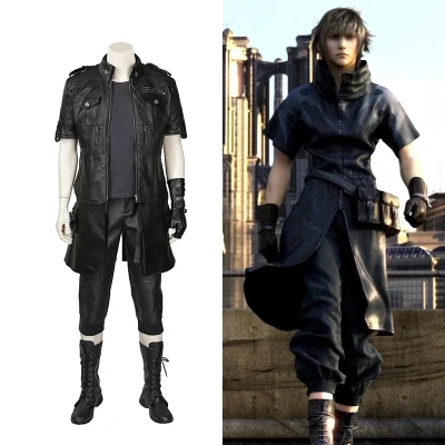 성인 파이널 판타지 XV FF15 Noctis Lucis Caelum Noct 코스프레 의상 남성 복장 애니메이션 의상 사용자 ...