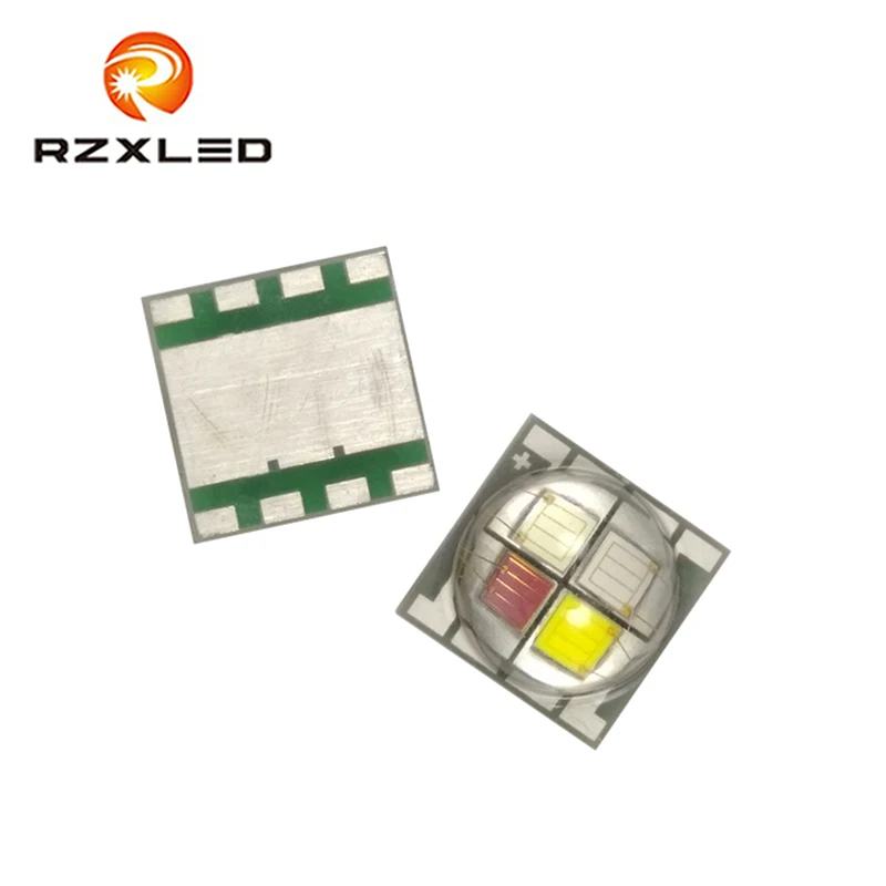 10 unids/lote PLCC8 montaje en superficie 5050 paquete RGBW serie LED ...