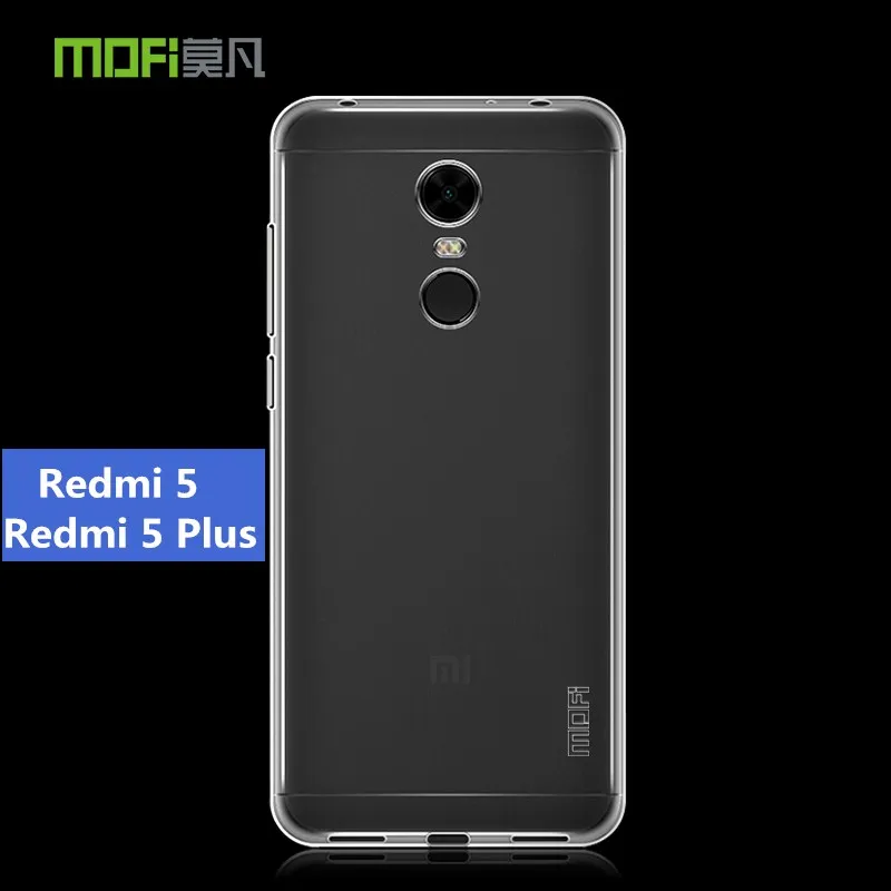 Redmi 5 Plus case silicone Redmi 5 back cover soft TPU transparent ...