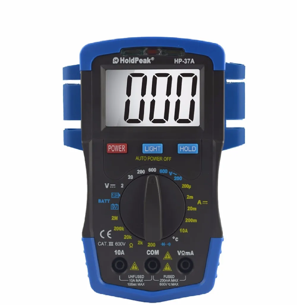 HP-37A Mini Professional Multimeter Manual Digital Multimetro (HP-37A)