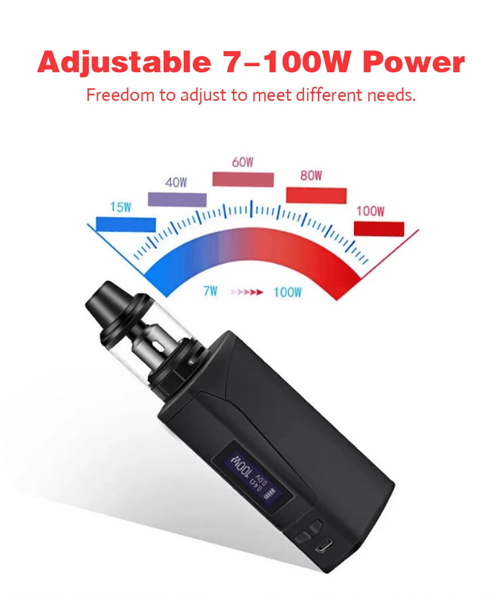 Original DOTENT Armor 100W Vape 510 Shisha Pen Hookah Built-in 2000mAh ...