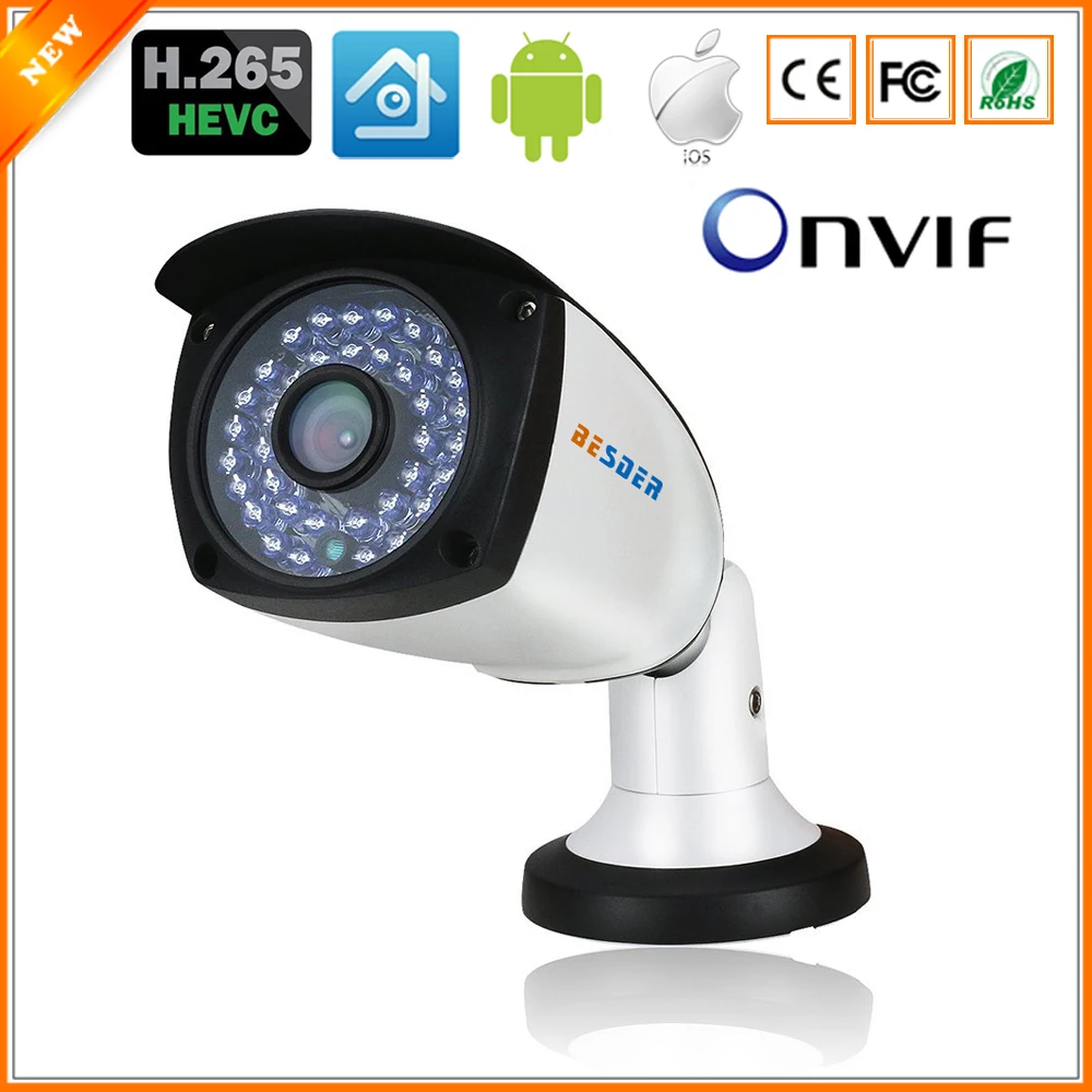 Buy Besder H 265 Video Surveillance Ip Camera 5mp 3mp