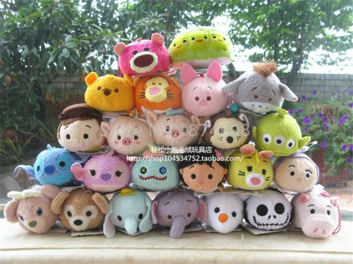 Tsum Tsum Mini Plush Mickey Minnie Dumbo Peter Pan Piglet Lion King ...