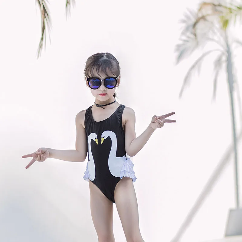 Детские слитные купальники для маленьких девочек, комплект бикини ...