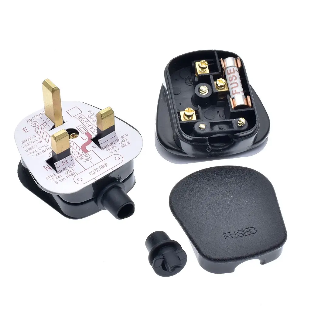 Other Fuses Fuses domestic mains NEW household electric 3 pin Plug Top ...