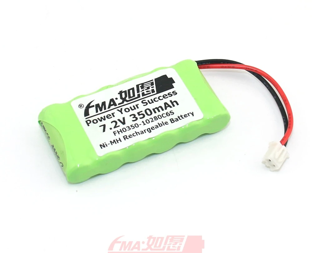 Ni-mh 2/3aaa 7.2v 350mah Rechargeable Battery Pack W/xhr-2p 6sb ...